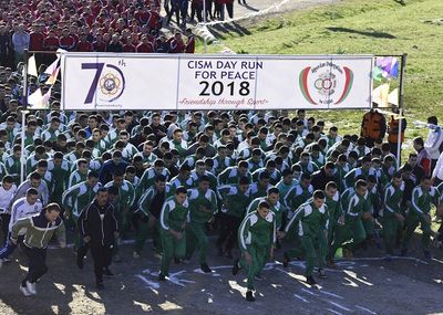 CISM Day Run for Peace 2018 - Algeria