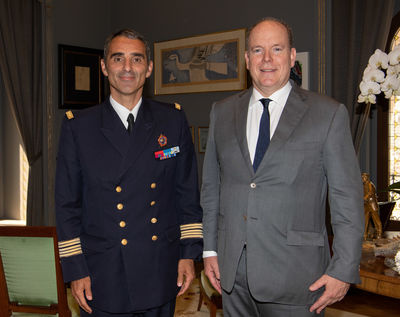 CISM President visits the Principality of Monaco