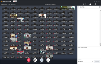 CISM successfully held its first virtual General Assembly and Congress
