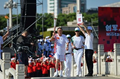 torch lighting ceremony